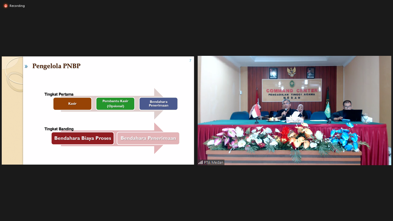 PA Pematangsiantar - Bimtek PNBP Tenaga Teknis Yustisial Hari Kedua